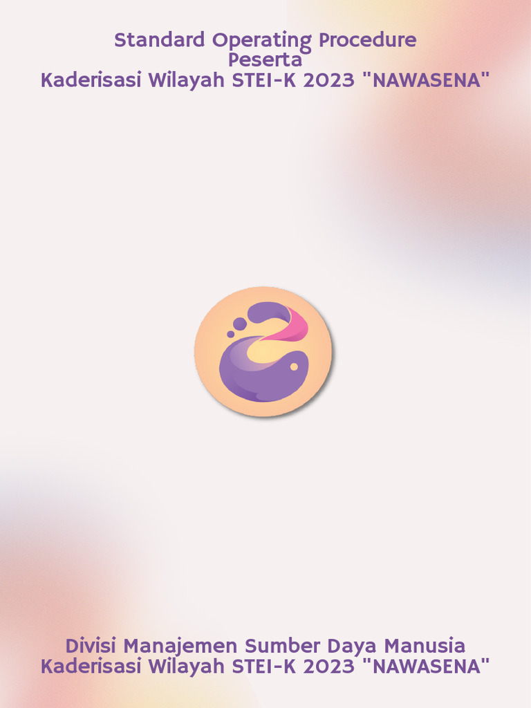 SOP Kadwil STEI-K 2023 | PDF