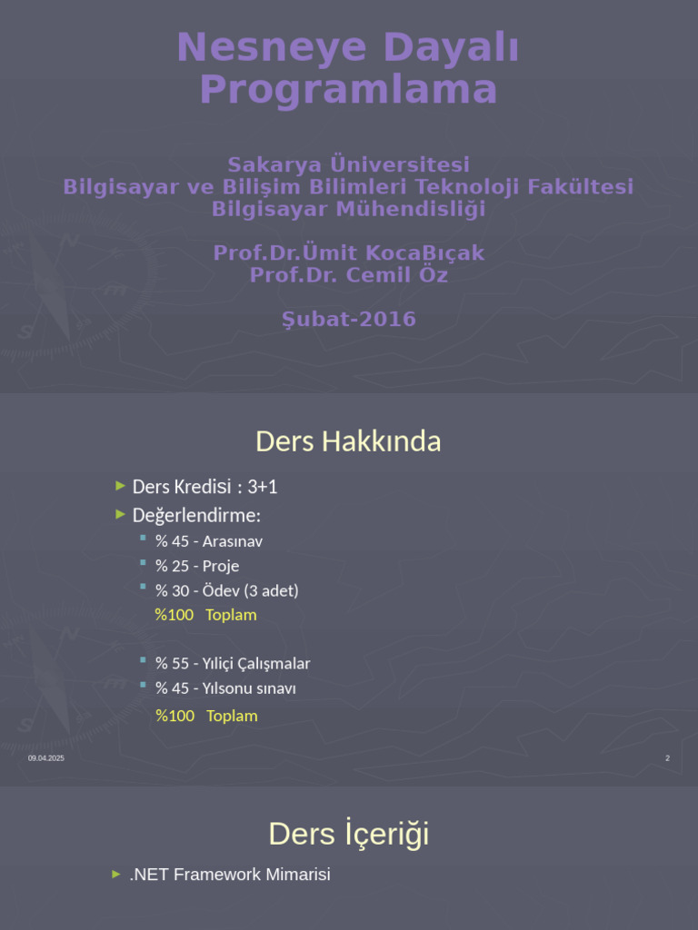 NDP Hafta 01 | PDF