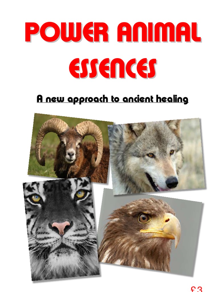 The Power Animal Essences | PDF | Shamanism | Bach Flower Remedies