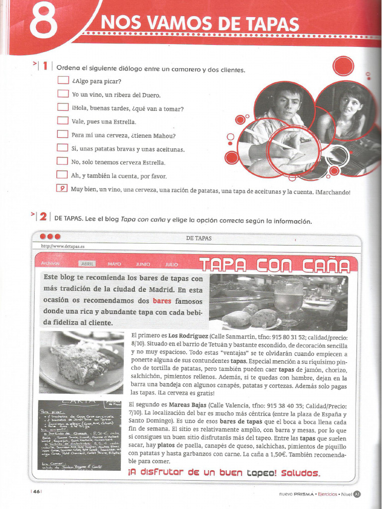 Vamos de Tapas | PDF