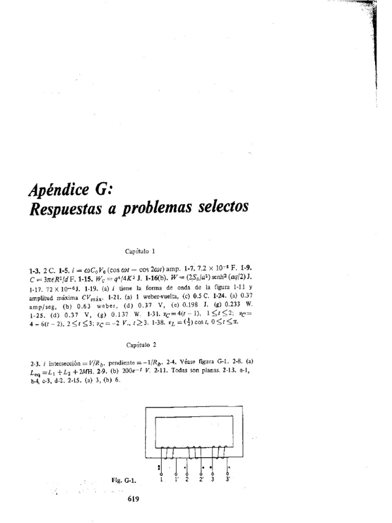 Ap_G. Respuestas a Problemas Selectos | PDF