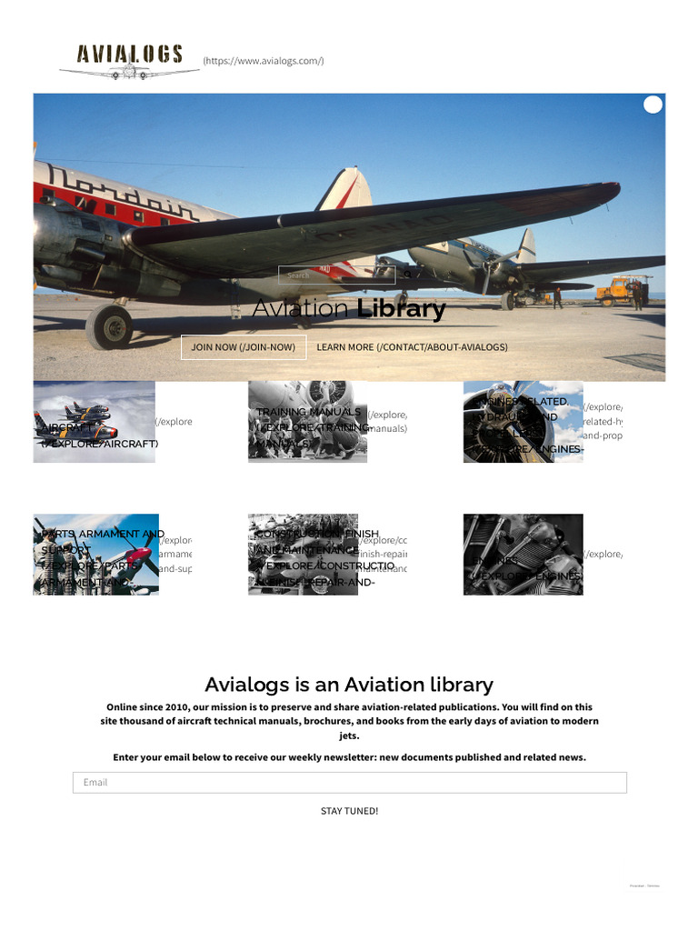 Avialogs - Aviation Library - Avialogs - Welcome To The Aviation ...