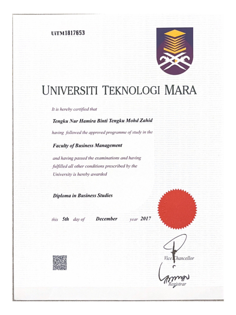 Diploma Certificate | PDF