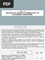 STIFFENING RING - Boiler and Pressure Vessel Engineering - Eng-Tips | PDF