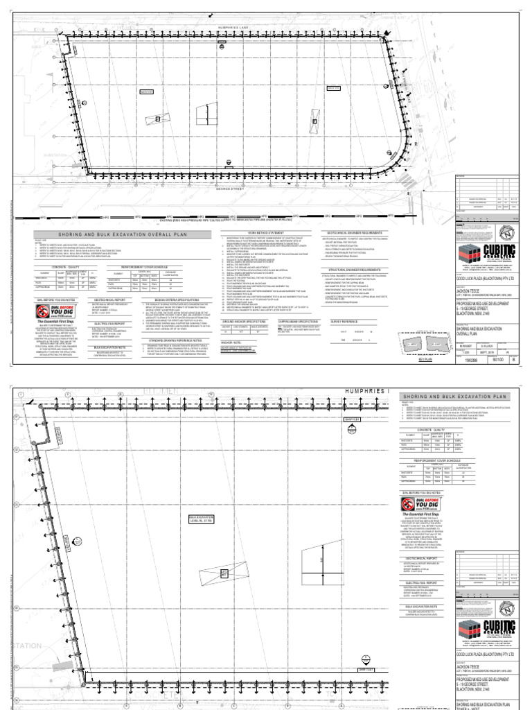 Structural-Drawing-Package-5-19-George-Street-Blacktown | PDF | Deep ...