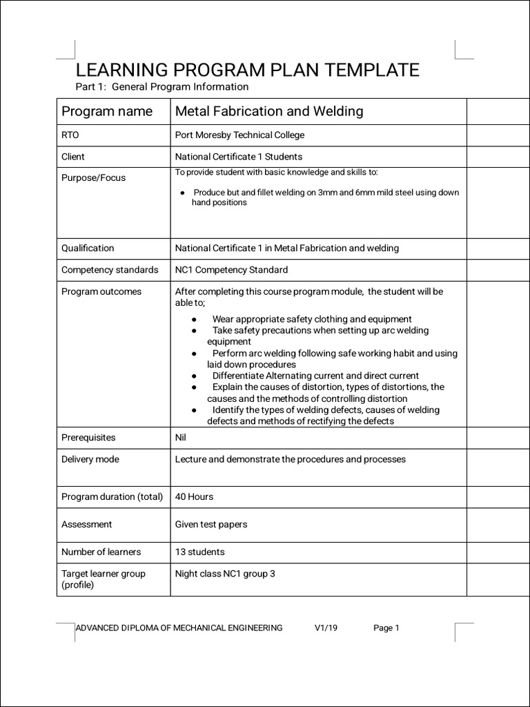 All Assessment Template Forms | PDF | Welding | Construction