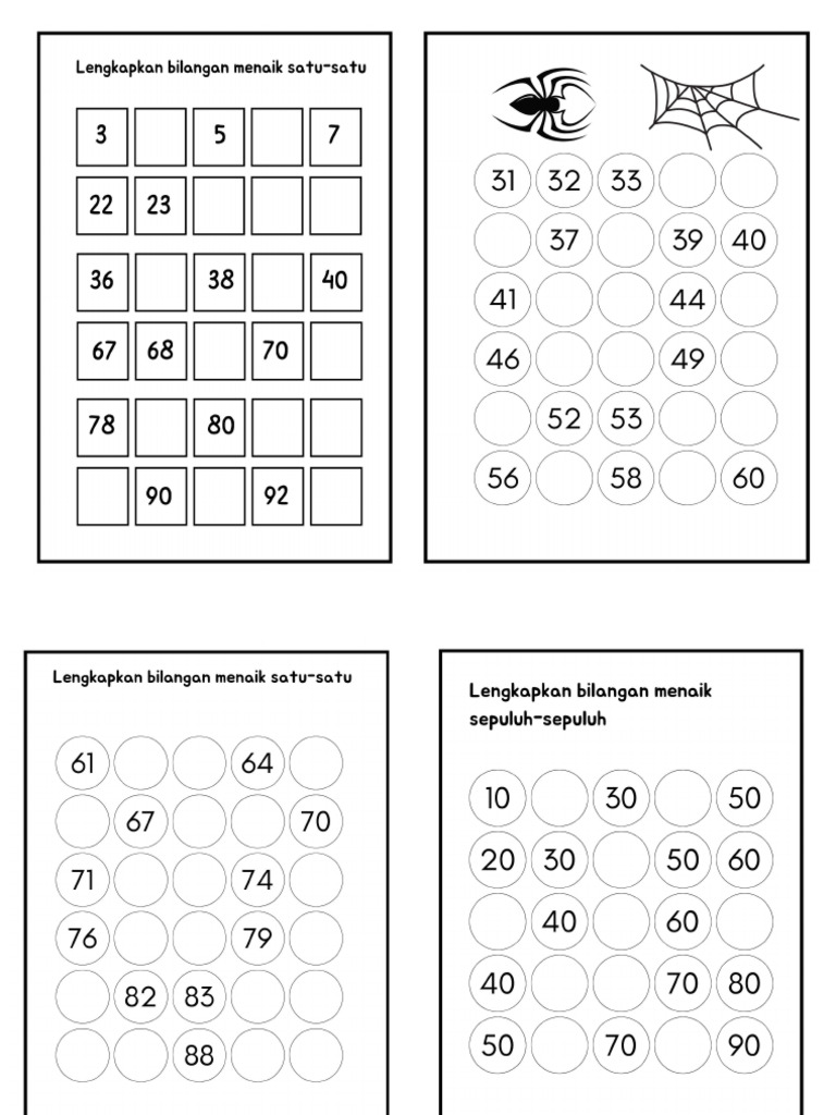 Modul Susunan No Menaik Tahun 1 | PDF