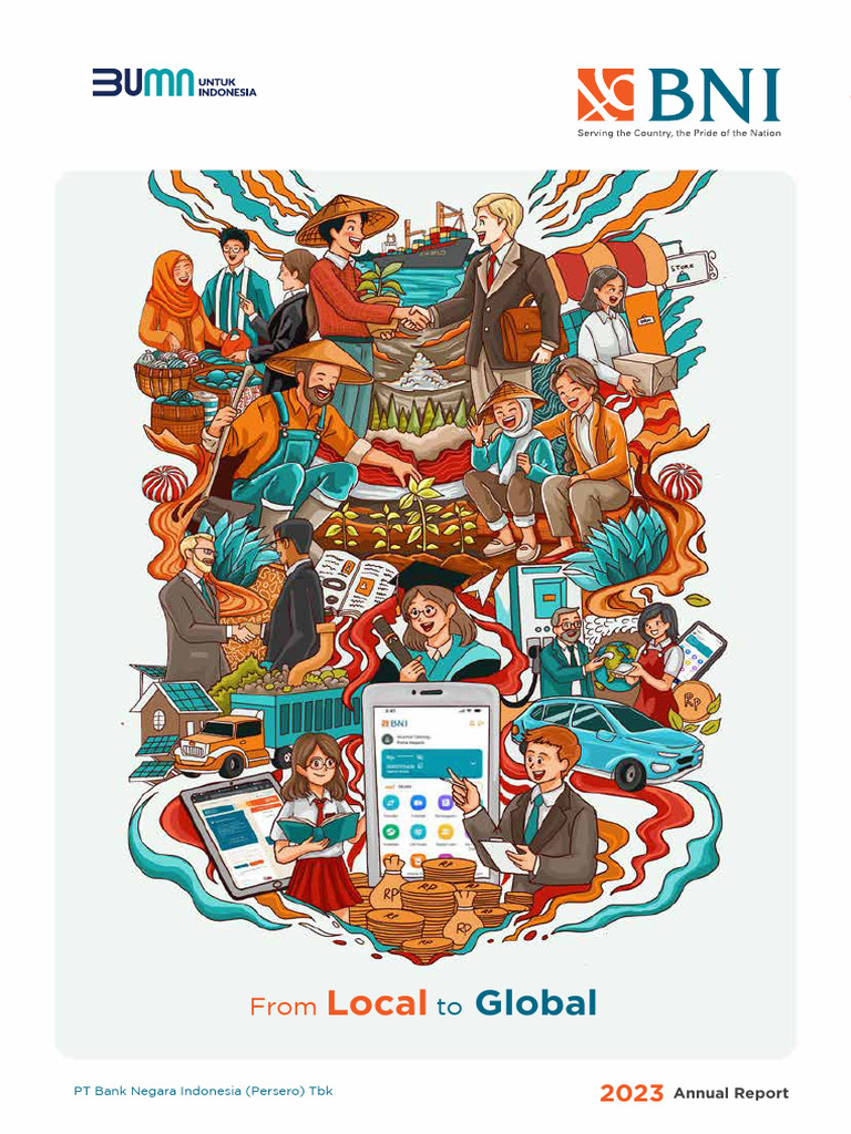 BNI Annual Report 2023 Overview | PDF | Private Sector | Financial Services