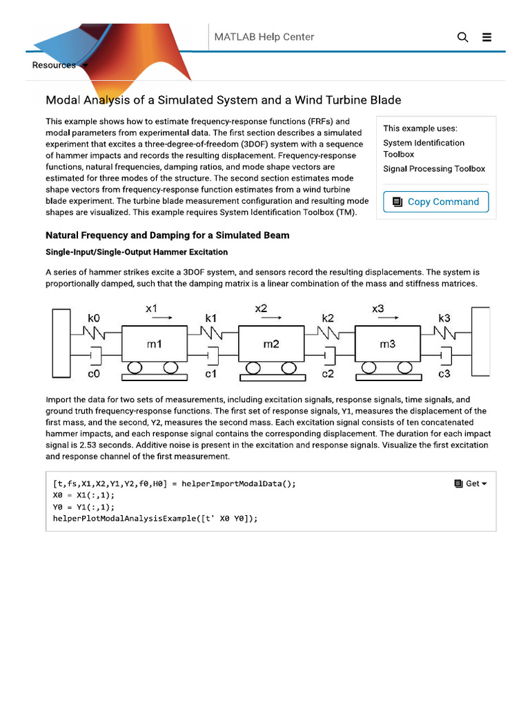 Matlab Vibration | PDF