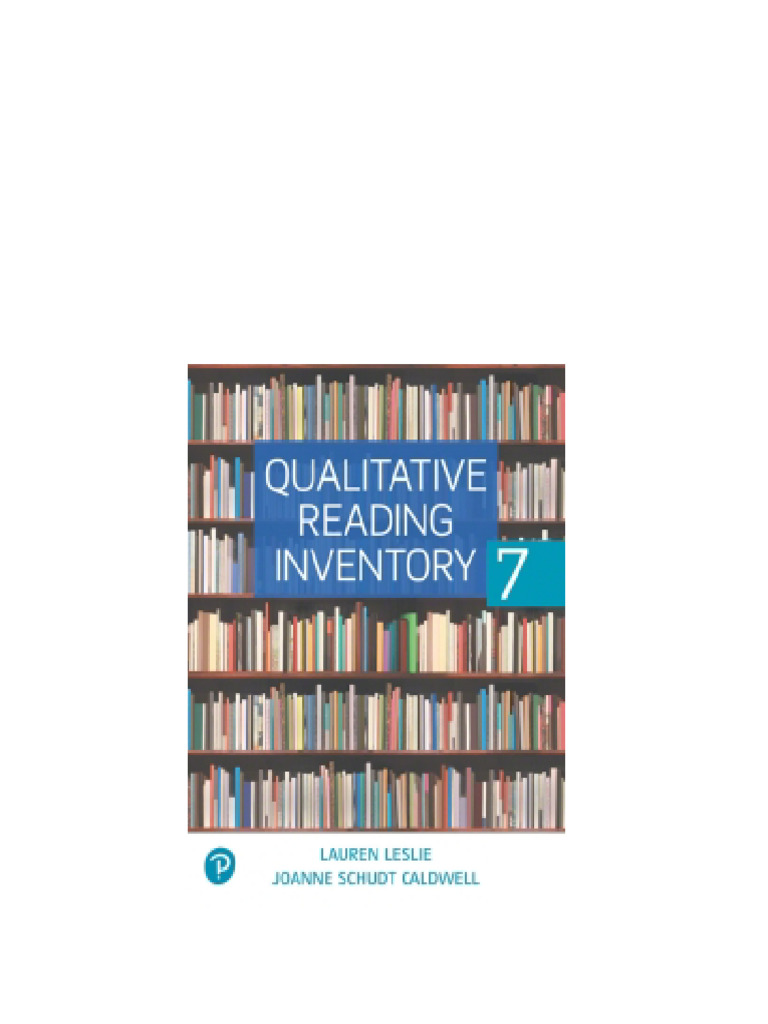 Qualitative Reading Inventory 7th Edition PDF Download | PDF | Reading Comprehension | Written ...