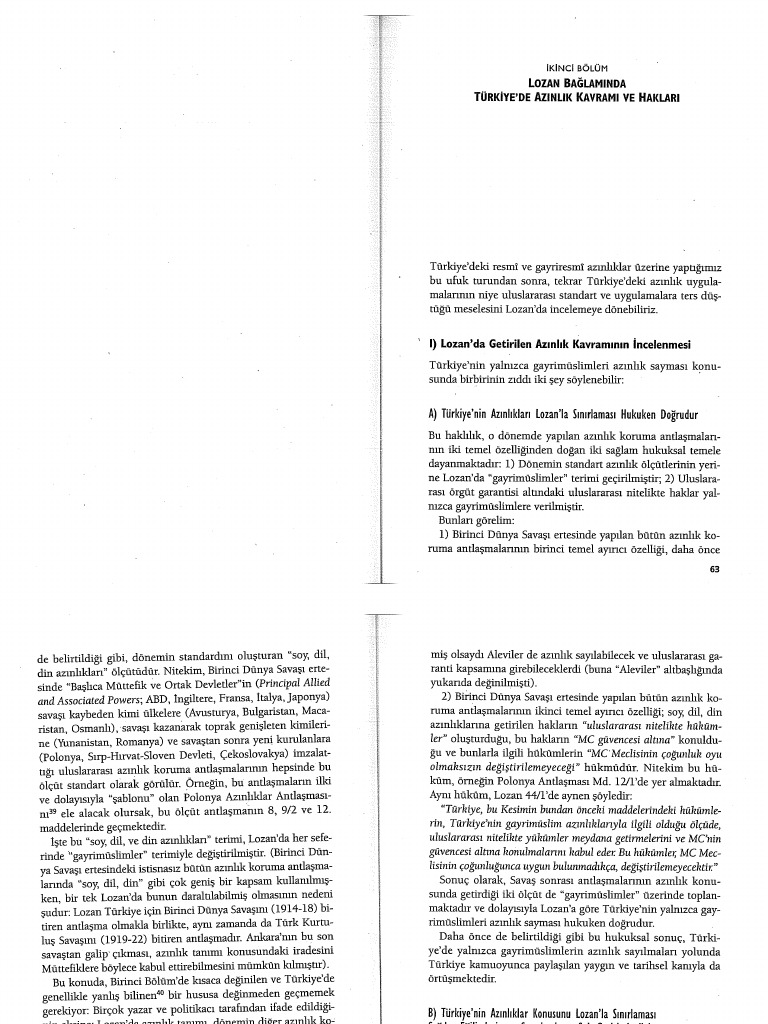 Baskın Oran - Lozan | PDF