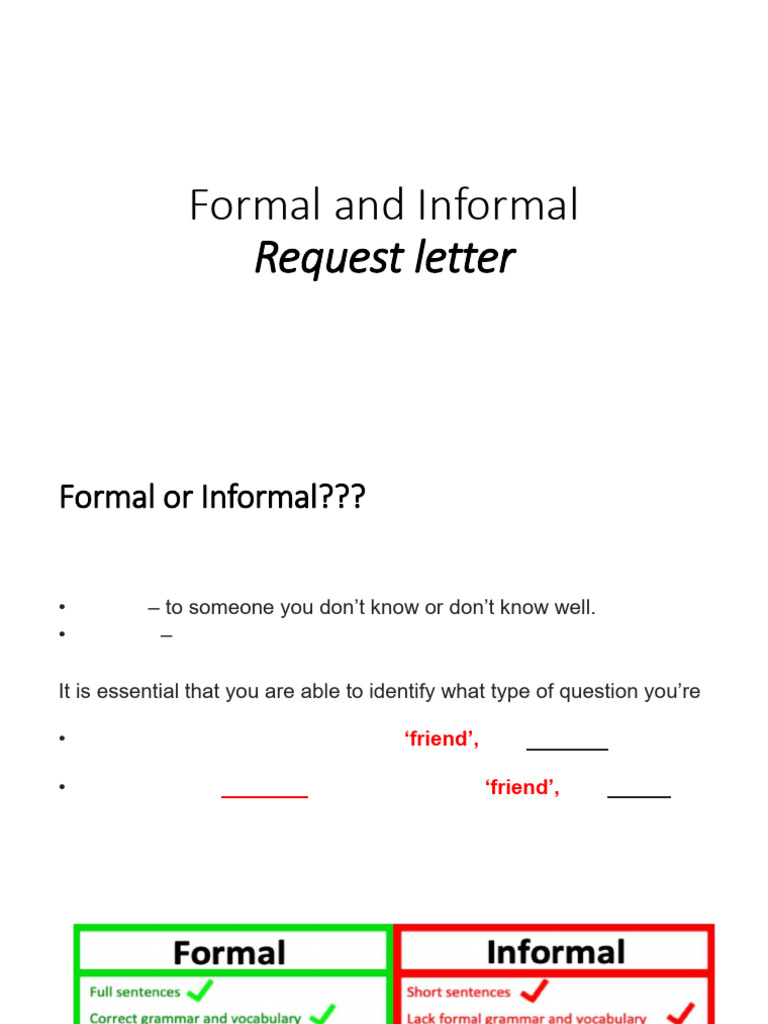 Request Letter | PDF