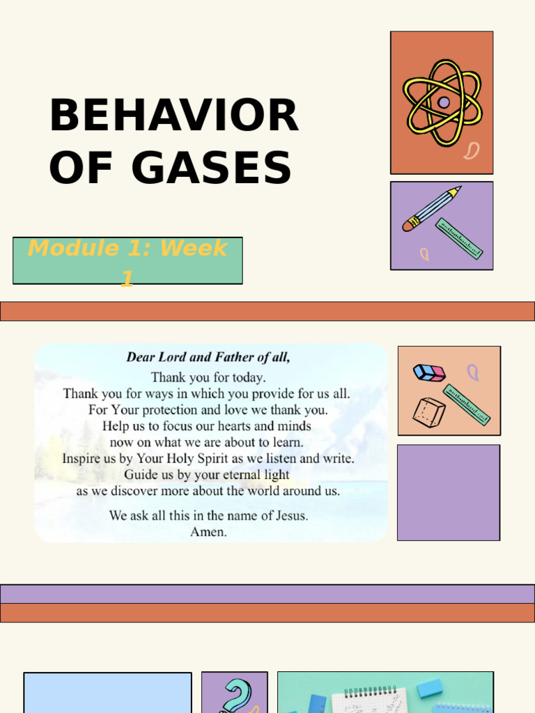 Behavior of Gases | PDF | Gases | Molecules
