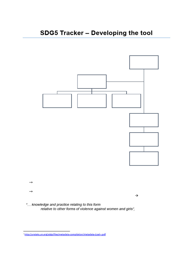 SDG Tracker Tool User Guide | PDF | Violence Against Women | Woman