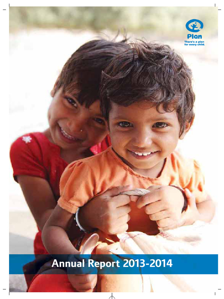 Plan International India Chapter Annual Report 2013 14 Pdf Wash