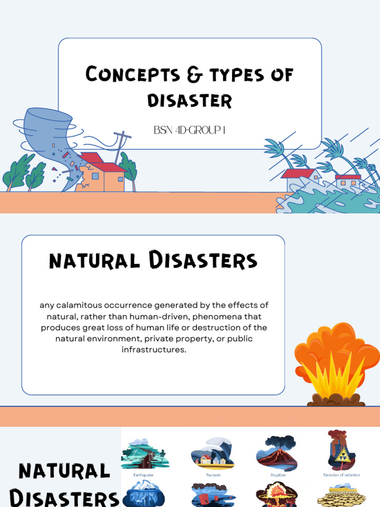 concepts & types of disaster (gr. 1)_20250225_134435_0000 | PDF ...