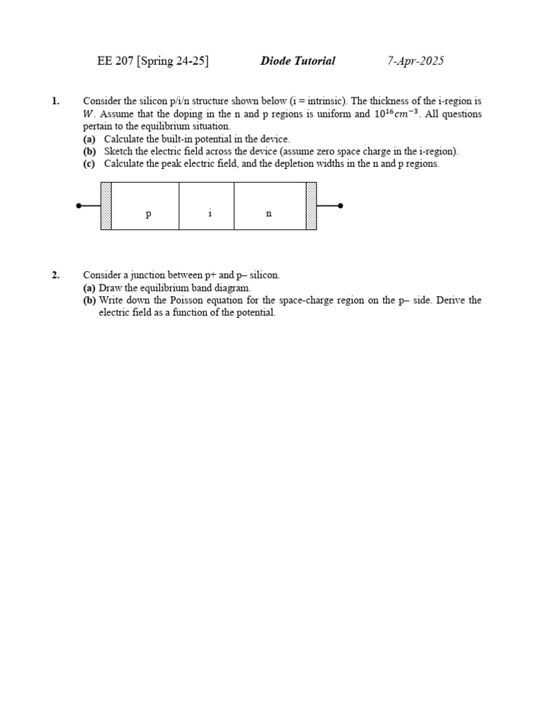 Diode MOSCAP Tutorial | PDF