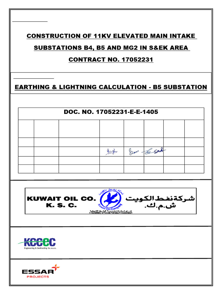 E E 1405 A1 Lightning Calculation | PDF | Mains Electricity | Power ...
