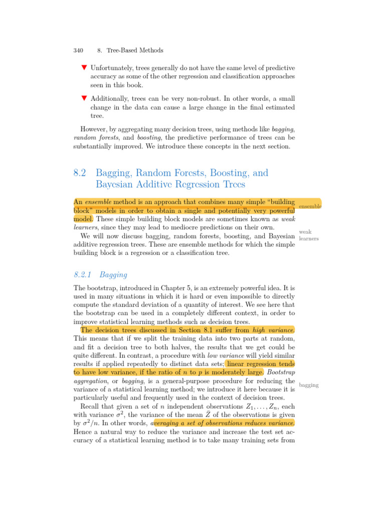 Tree-Based Ensemble Methods Explained | PDF | Cross Validation (Statistics) | Regression Analysis