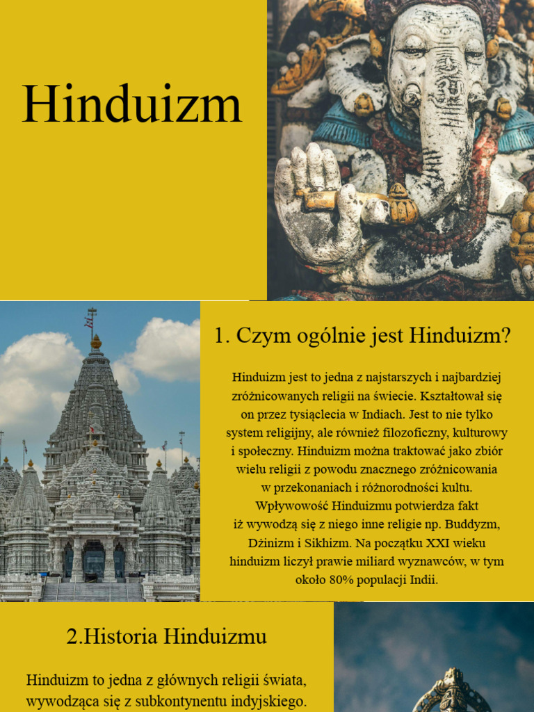 Hinduizm Prezentacja | PDF