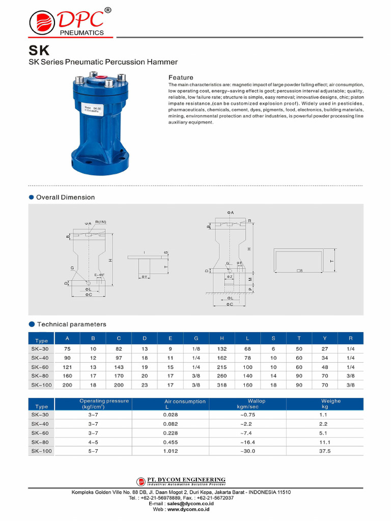 Pneumatic Hammer dpc | PDF