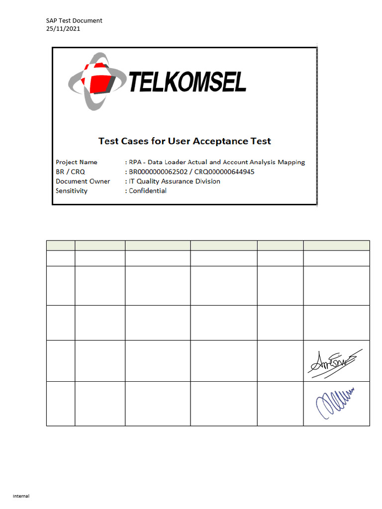 Document UAT RPA PDD 064 - BR0000000062502 CRQ000000644945 RPA - Data ...
