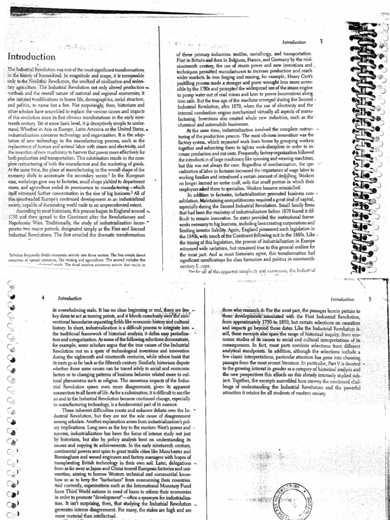 Steven Beaudoin - Industrial Rev | PDF | Economies