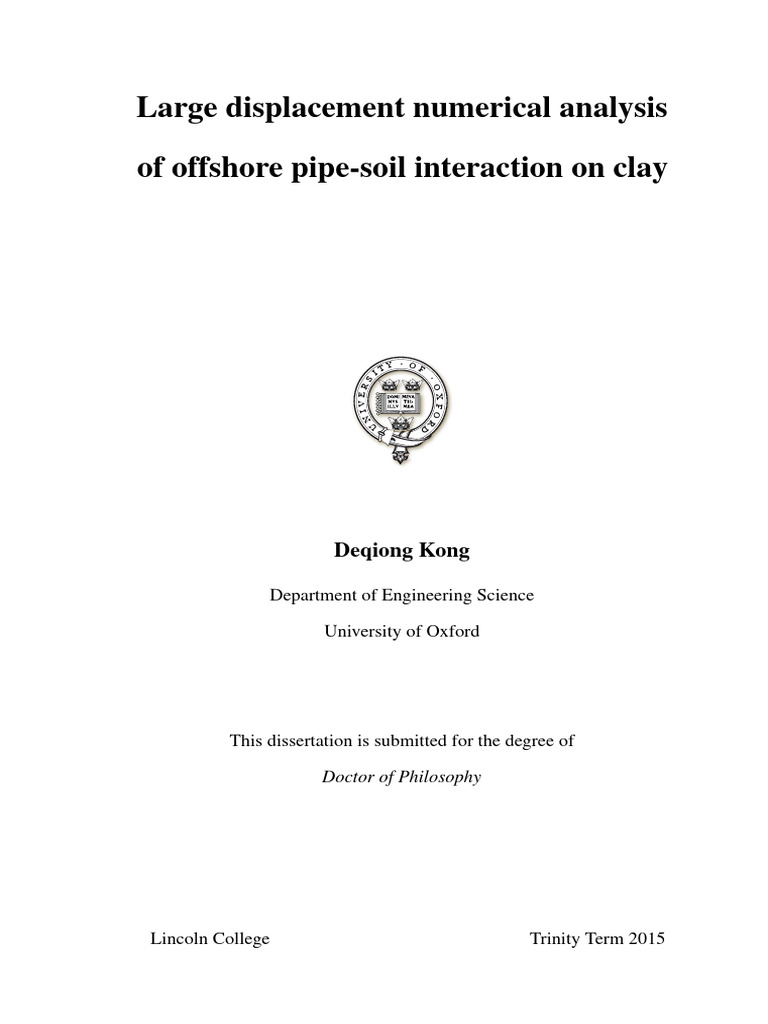 Large Displacement Numerical Analysis | PDF | Strength Of Materials ...