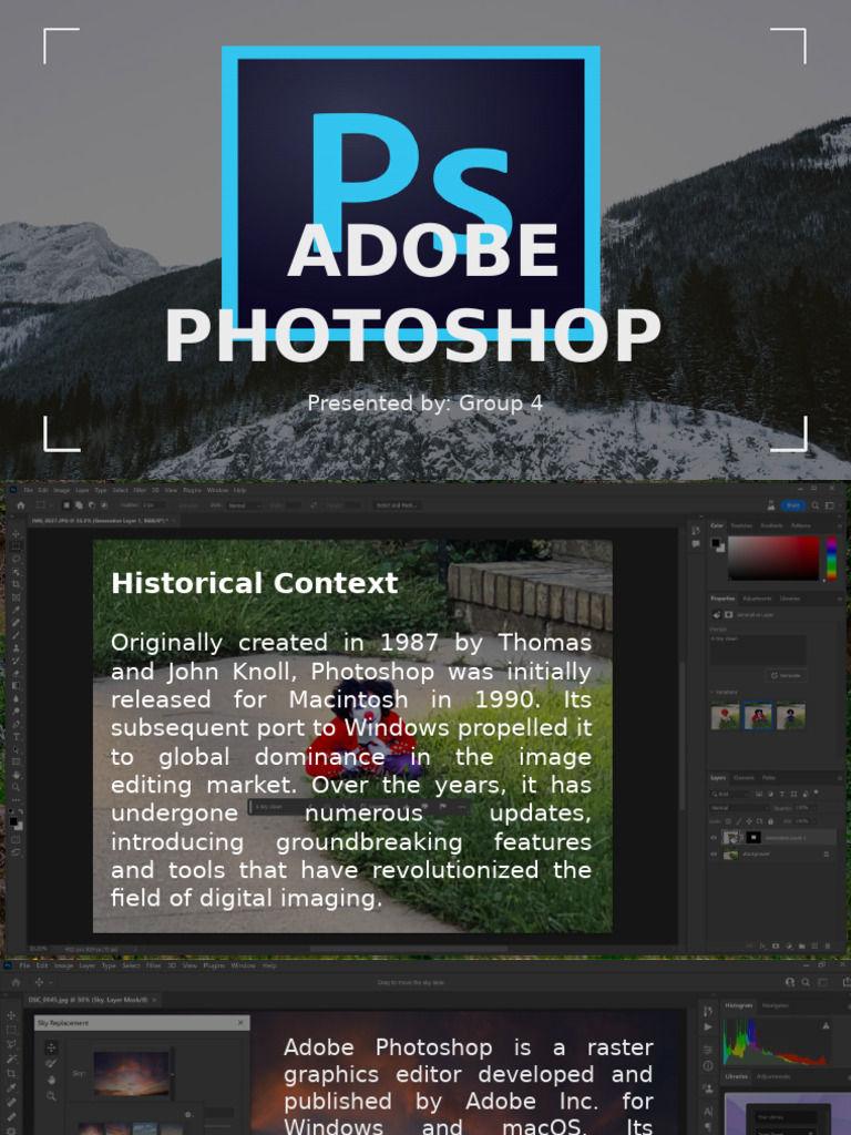Adobe Photoshop Report | PDF | Adobe Photoshop | Computing