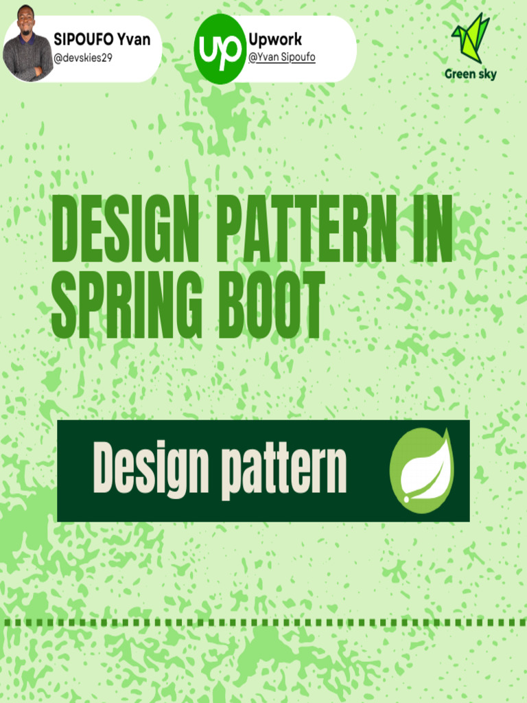 Design Pattern With Soringboot 1740985327 | PDF | Class (Computer ...