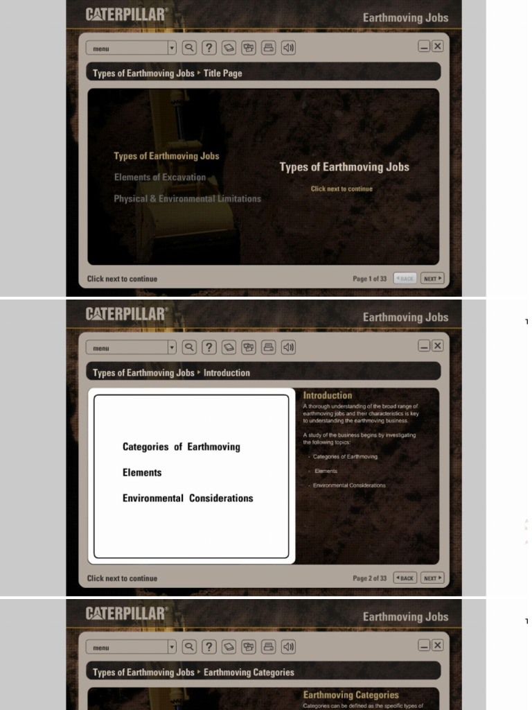 01 Types of Earthmoving Jobs | PDF