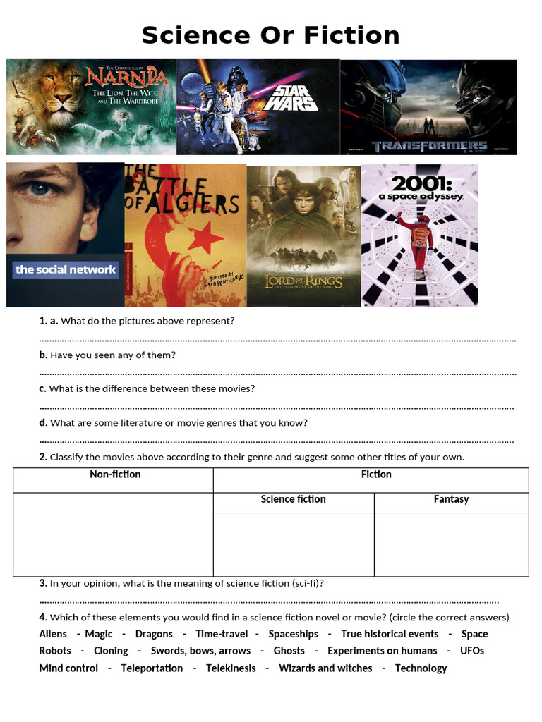 Exploring Comic Science Fiction | PDF