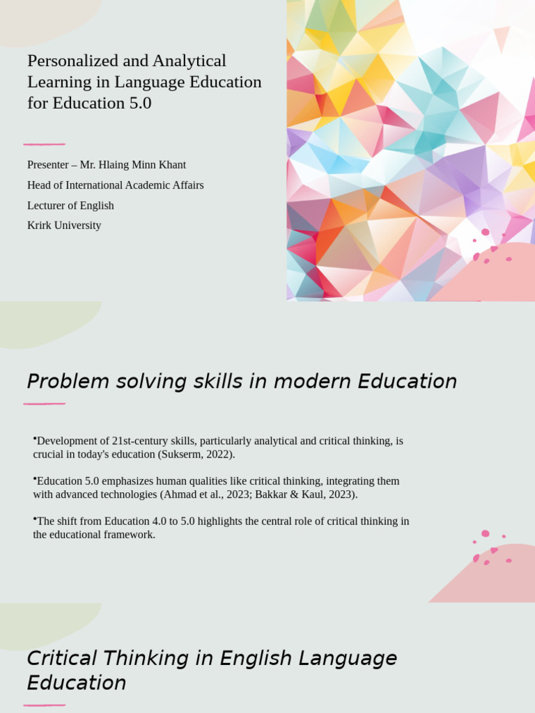 04 - Dr. Hlaing Minn Khant | PDF