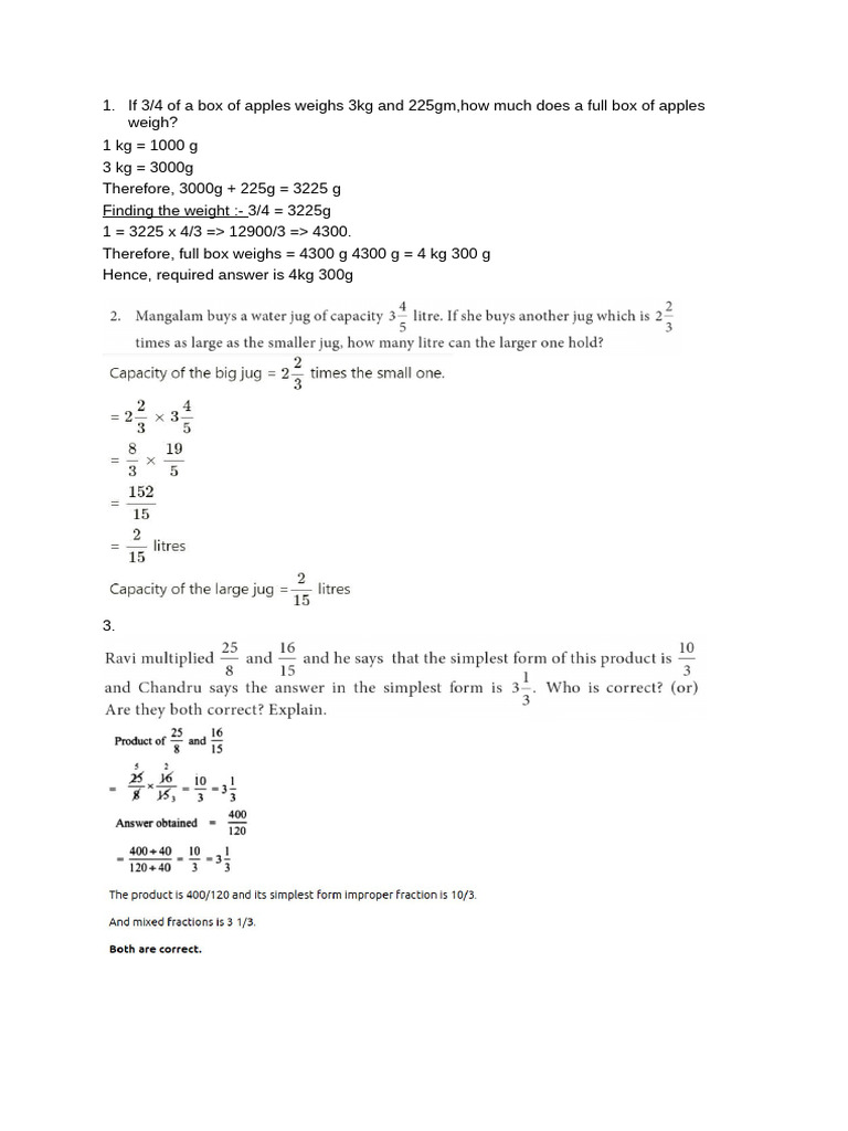 8th Standard Maths 1.7 | PDF
