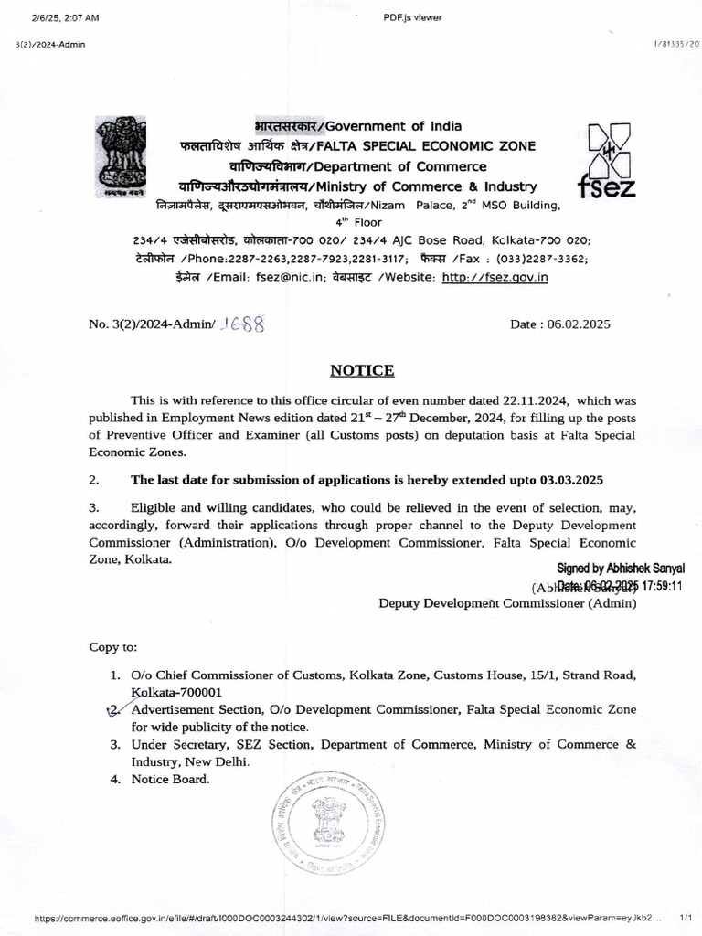 Notice Dated 06.02.2025 - 0001 1 | PDF