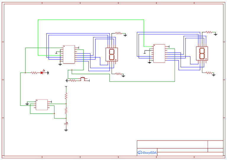 Schematic - Two Digit Counter - 2021-02-06 | PDF