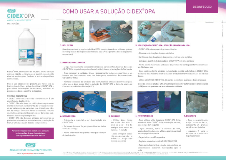 6.guia Uso Cidex OPA | PDF