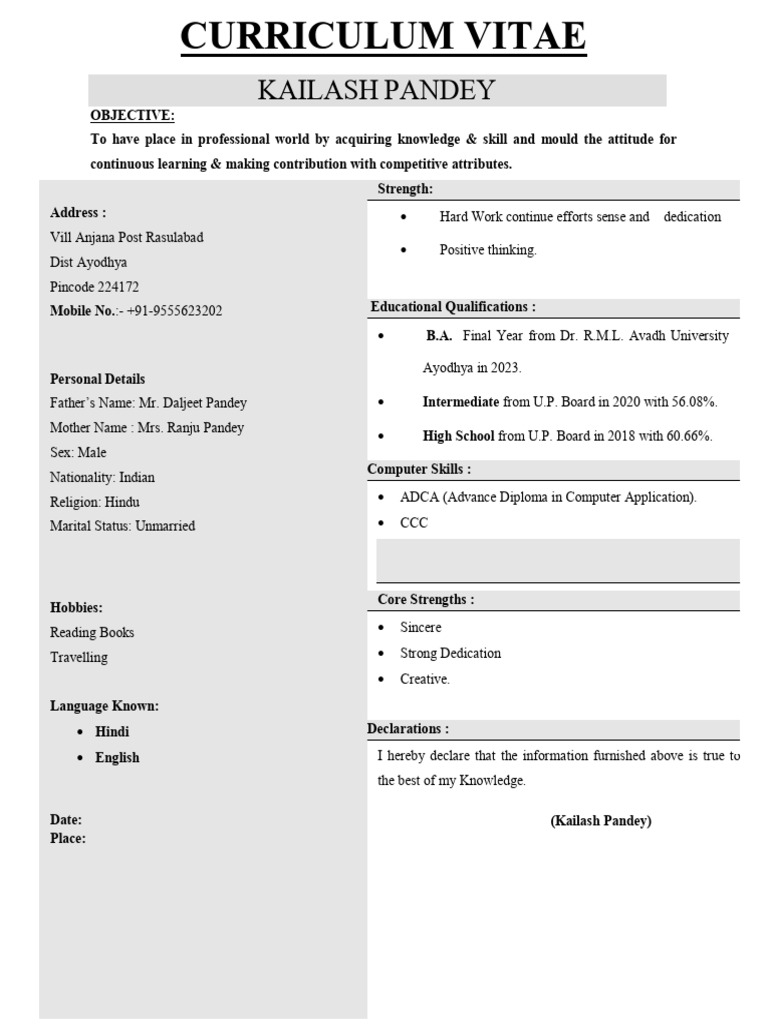 KAILASH PANDEY | PDF