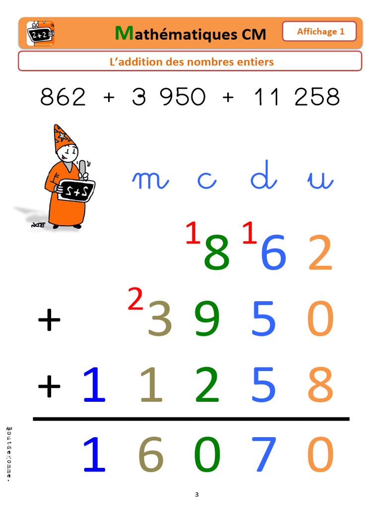 bdg calcul cm2 2012 lec--on 1 affichage | PDF