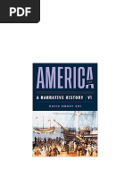 America A Narrative History Brief 12th Edition Volume 2 PDF | PDF ...