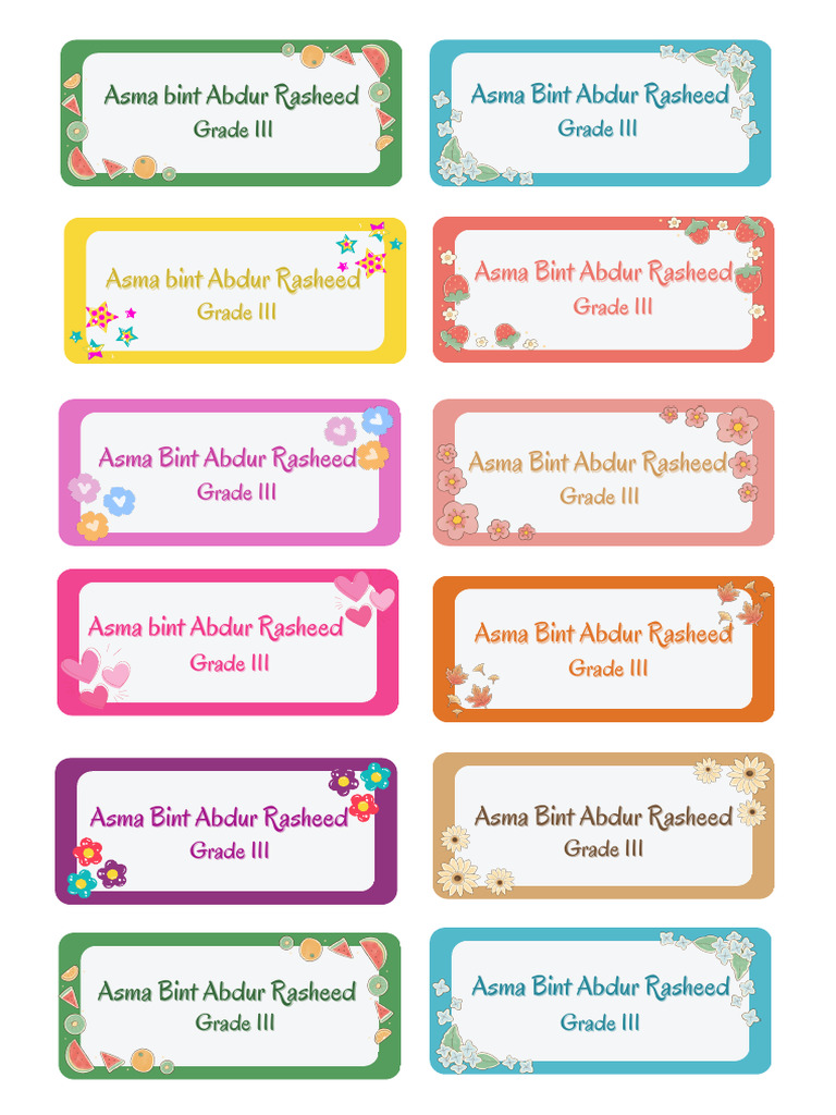 Asma Bint Abdur Rasheed Overview | PDF