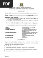 Ict Sample Paper 2026 | PDF | Information And Communications Technology ...