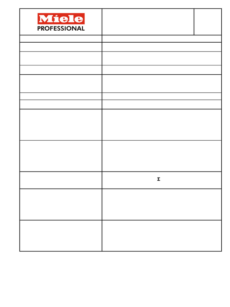 Miele 8kg Washer pw6080 1 | PDF | Alternating Current | Washing Machine