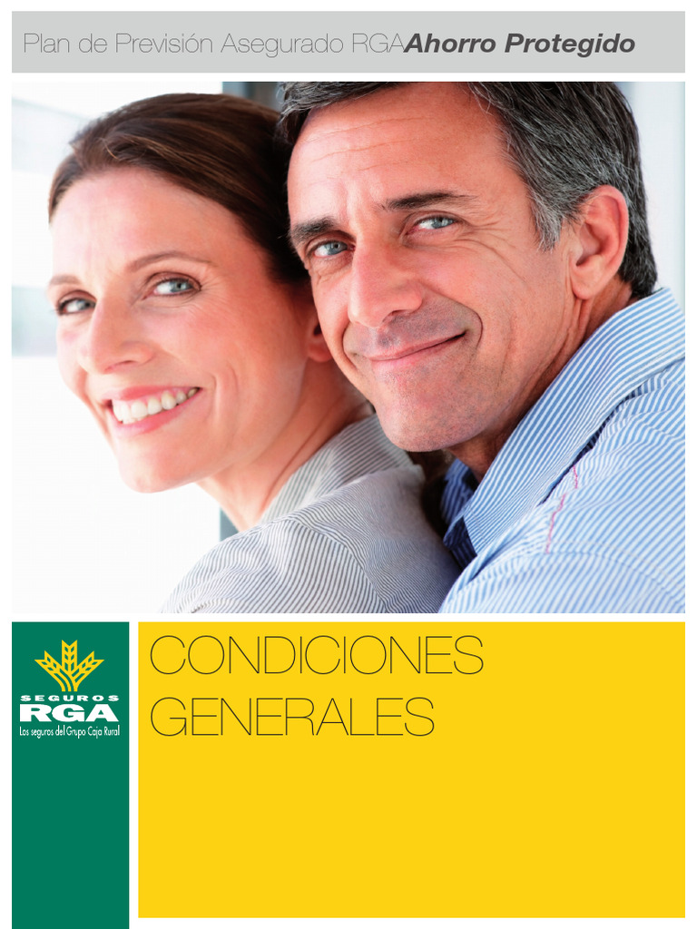 Condiciones Generales | PDF | Póliza de seguros | Seguro