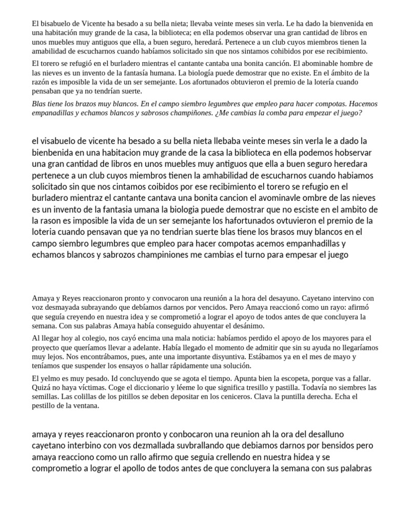 Practica de Ortografía | PDF