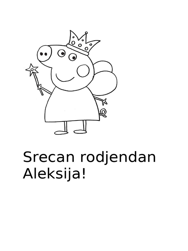 Srecan Rodjendan Pepa | PDF