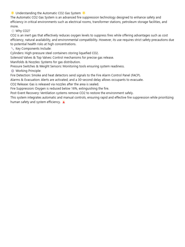 ? Understanding The Automatic CO2 Gas System 1 | PDF