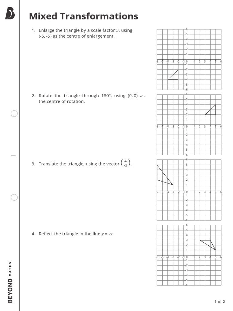 Mixed Transformations | PDF | Geometry | Mathematical Physics