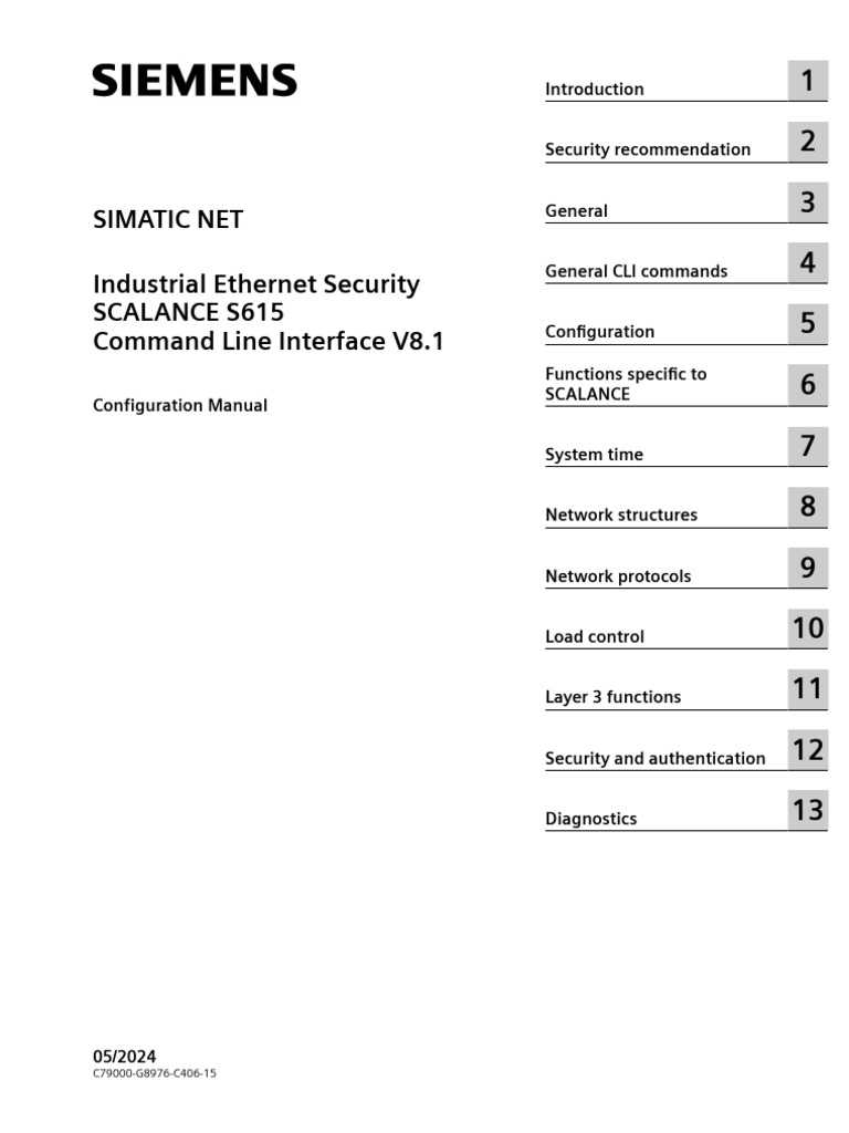 Ph Scalance s615 Cli 76 en Us(1) | PDF | File Transfer Protocol | I Pv6