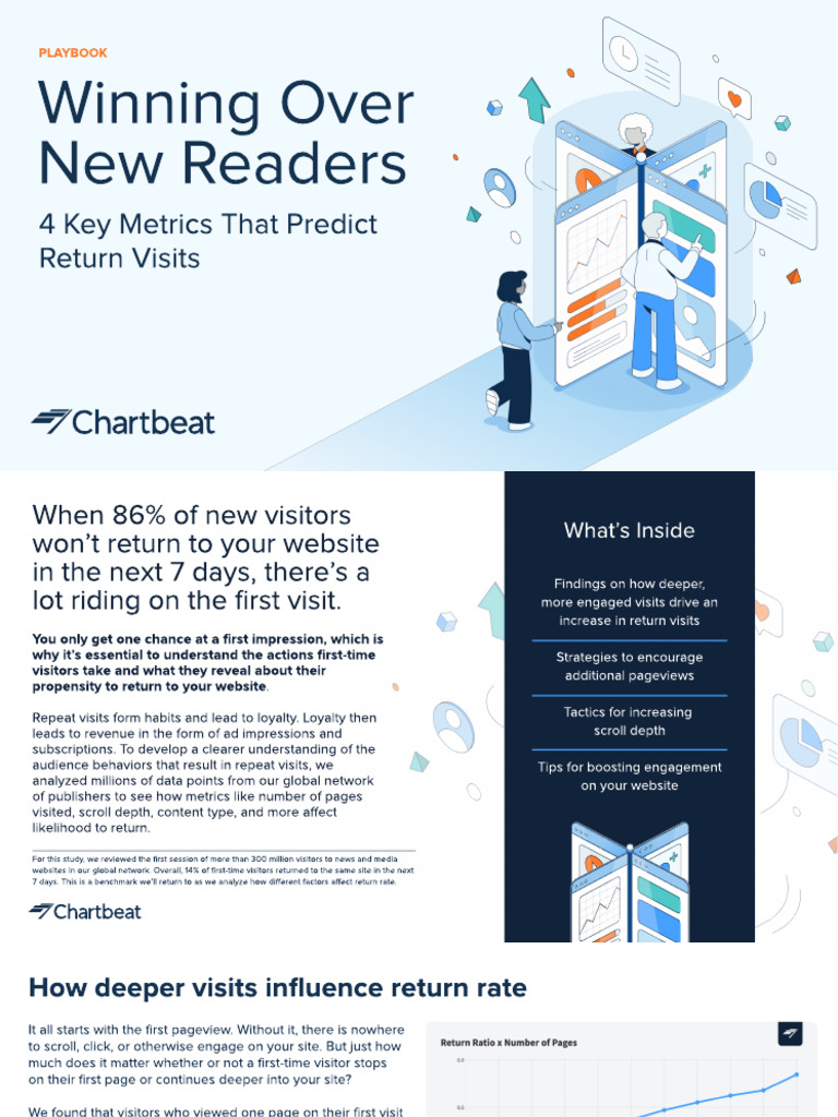 Chartbeat-Playbook-Winning-Over-New-Readers | PDF | News